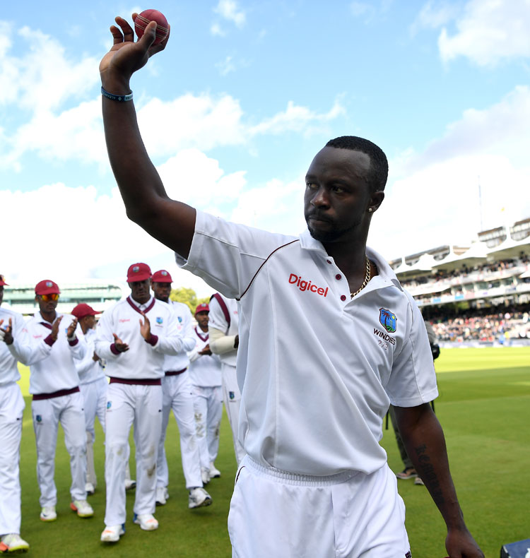 K.A.J. Roach 5-72 v England - Honours Boards | Lord's