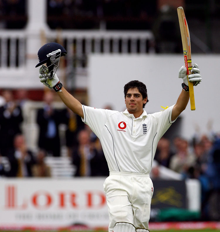 A.N. Cook 105 v West Indies - Honours Boards | Lord's